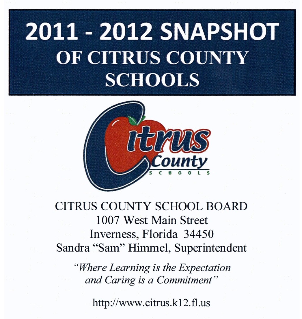 Thomas Talks On Citrus County Schools Snapshot Of Citrus Thomas