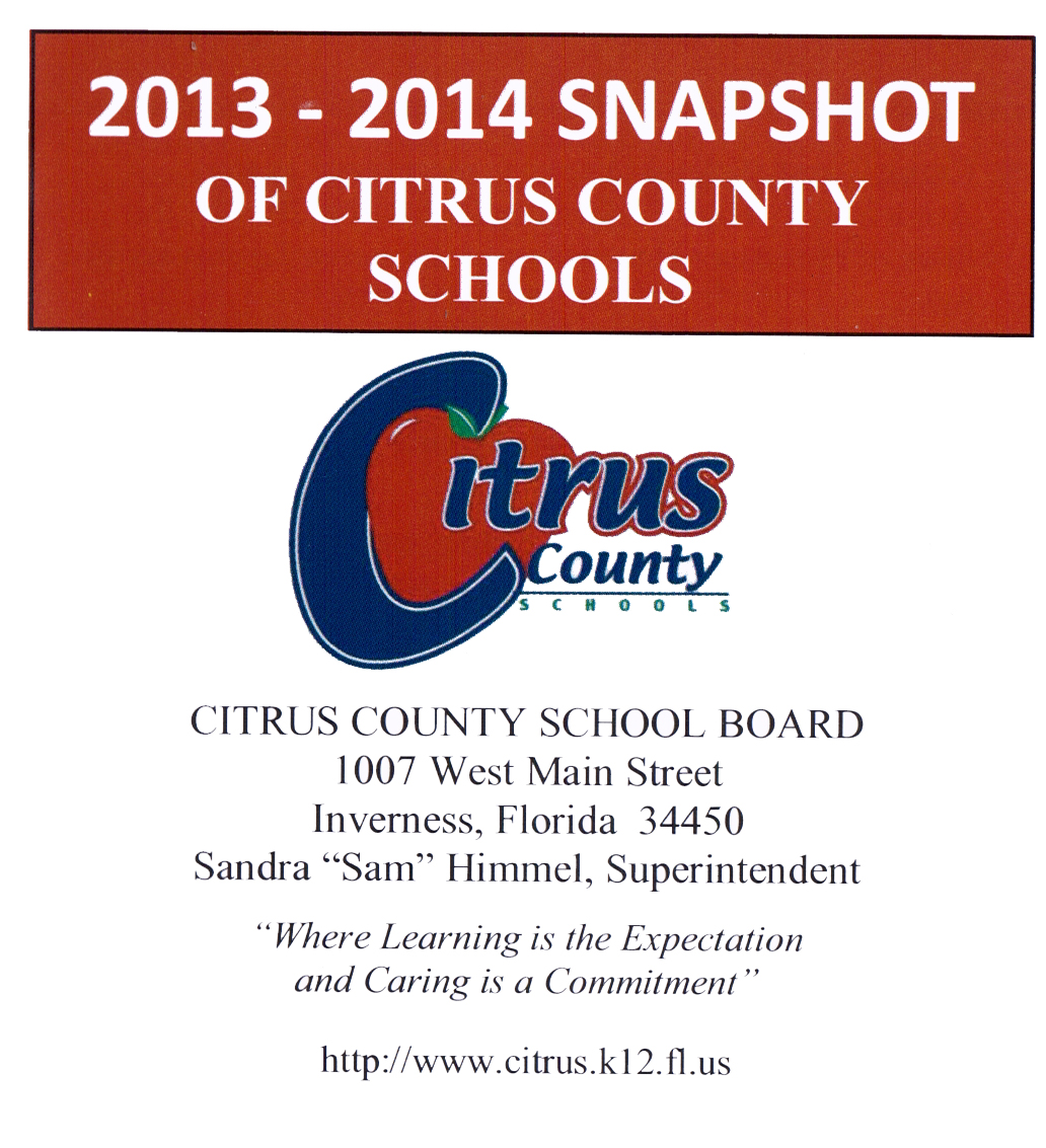 Thomas Talks On Citrus County Schools Snapshot Of Citrus Thomas